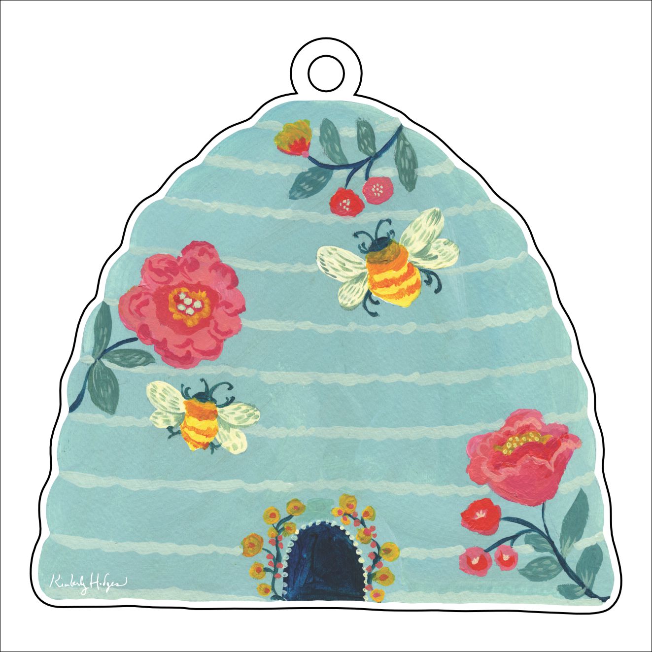 Beehive Ornament KHA-181 | 0.25in. Acrylic | Case (10+) – Palmetto ...